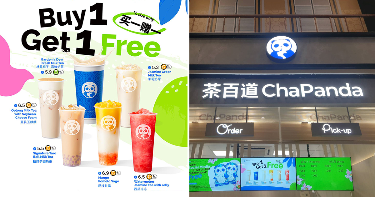 ChaPanda Opens at Northpoint City with Buy 1 Get 1 FREE Bestseller ...