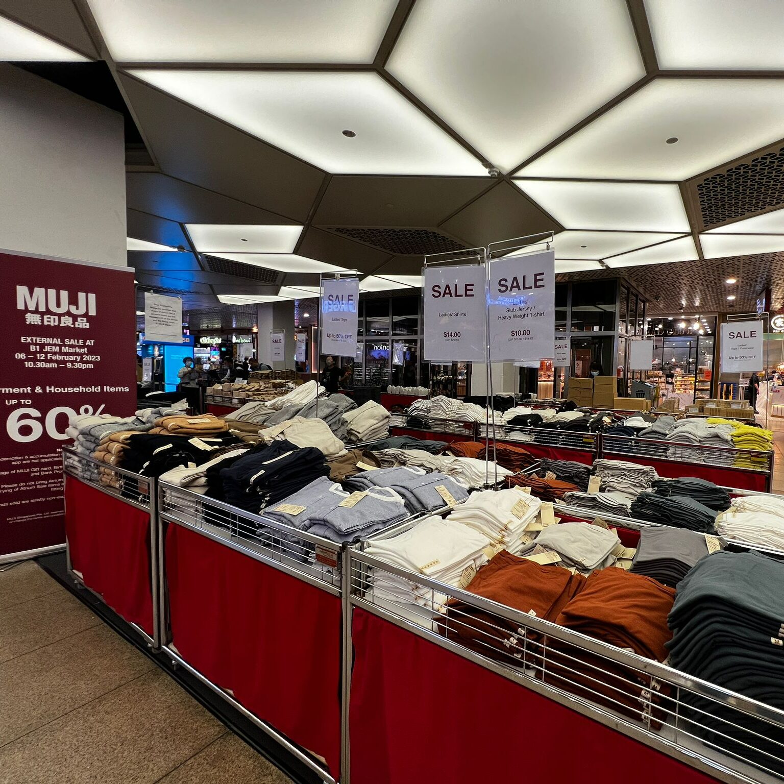 MUJI External Sale at JEM to Offer Up to 80% OFF Daily Essentials ...