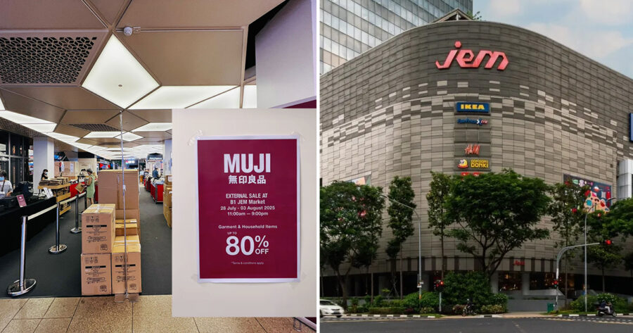 MUJI External Sale at JEM to Offer Up to 80% OFF Daily Essentials ...