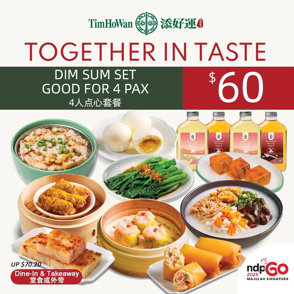 Tim Ho Wan Rolls Out SG60 Menu Featuring MSW Durian Sesame Balls, Bak ...