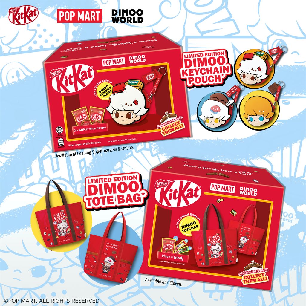 KITKAT S’pore Teams Up with POP MART to Launch First-Ever DIMOO Blind ...