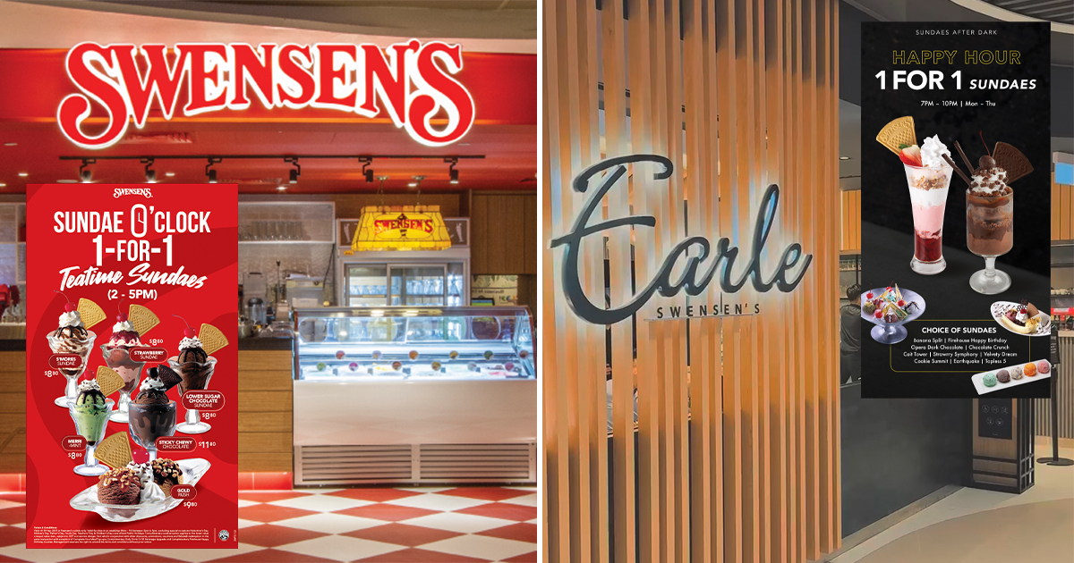 Swensen’s and Earle Swensen's Serves Up 1-FOR-1 Sundae Deals, Day and ...