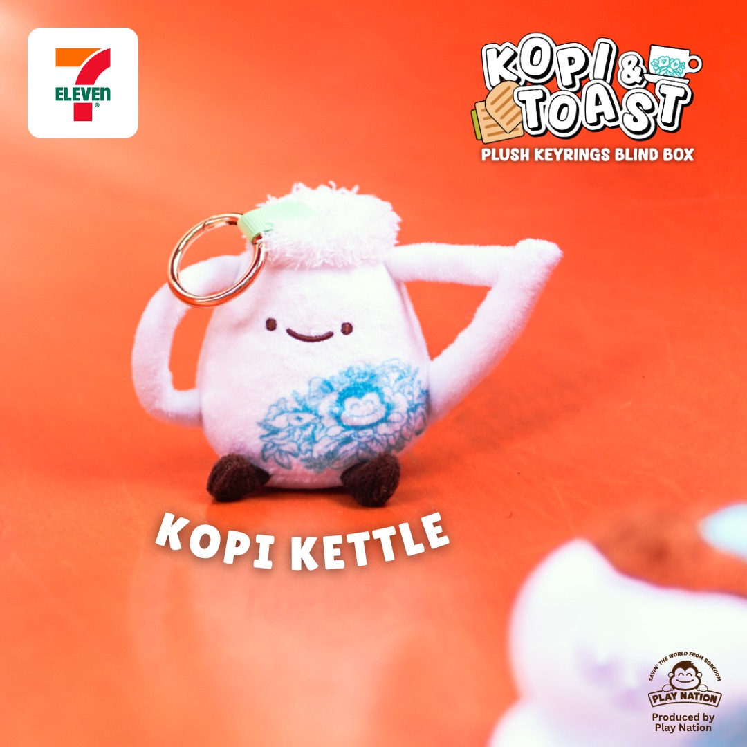 7-Eleven S'pore Drops New Kopi & Toast Plush Blind Boxes Inspired by ...