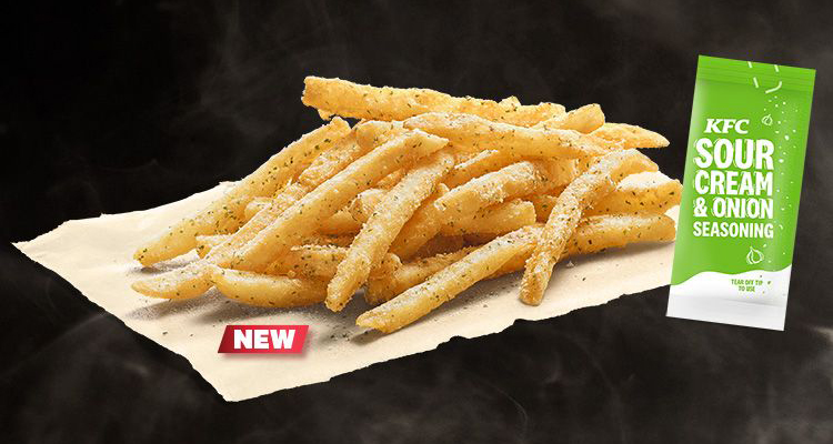 KFC Singapore’s Sour Cream & Onion Shaker Fries Now at Just S$1.50 Till ...