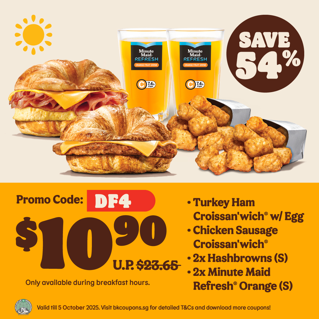 Burger King Latest Discount Coupons has Up to 58% OFF Breakfasts ...