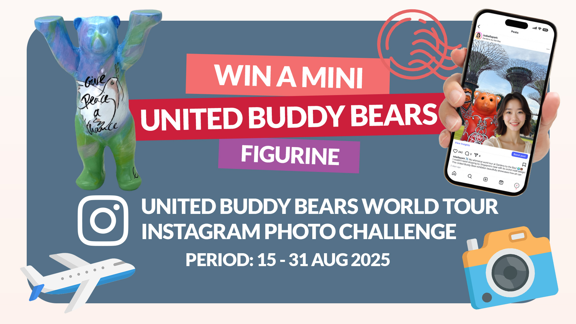 150 United Buddy Bears Arrive at Gardens by the Bay in Vibrant Showcase ...