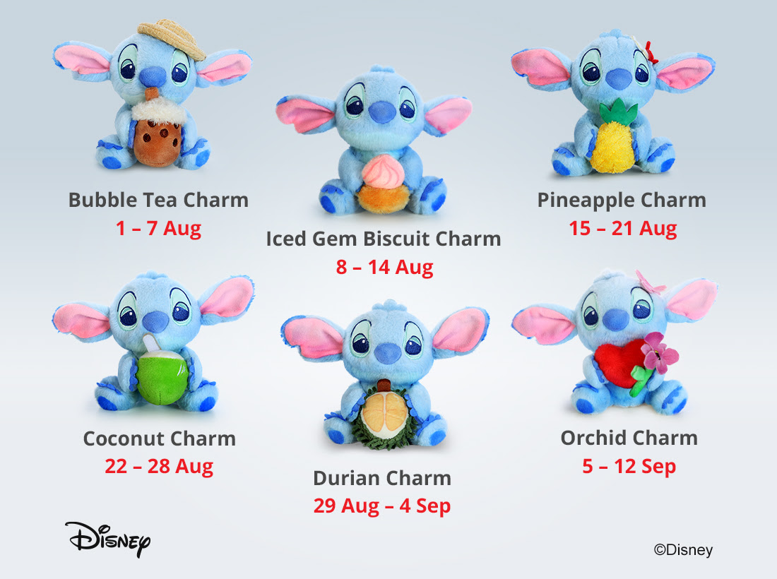 OCBC Giving FREE SG60-Themed Disney’s Stitch Charms for a Limited Time ...