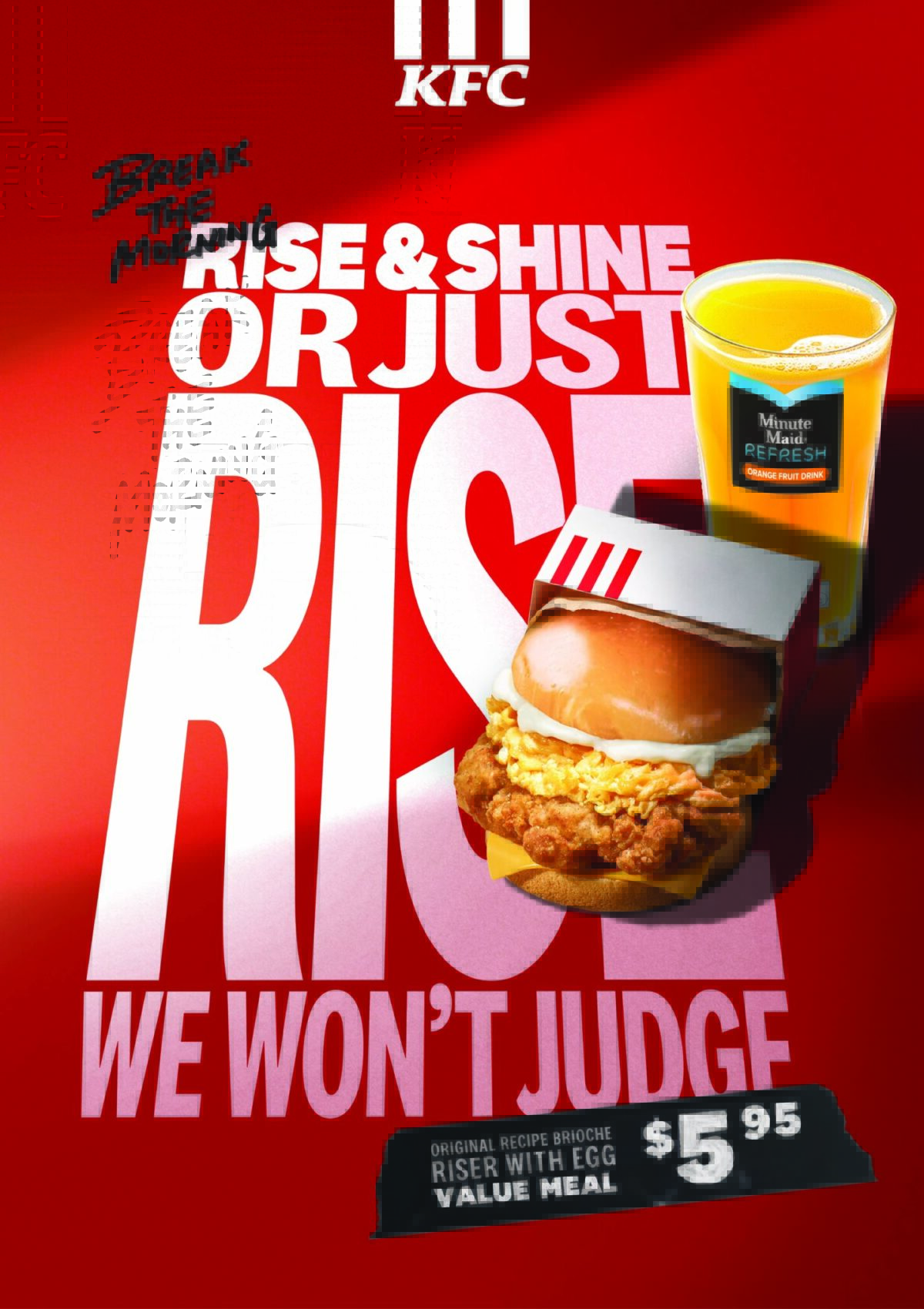 Wake Up to KFC Singapore's New Original Recipe Brioche Riser Starting ...