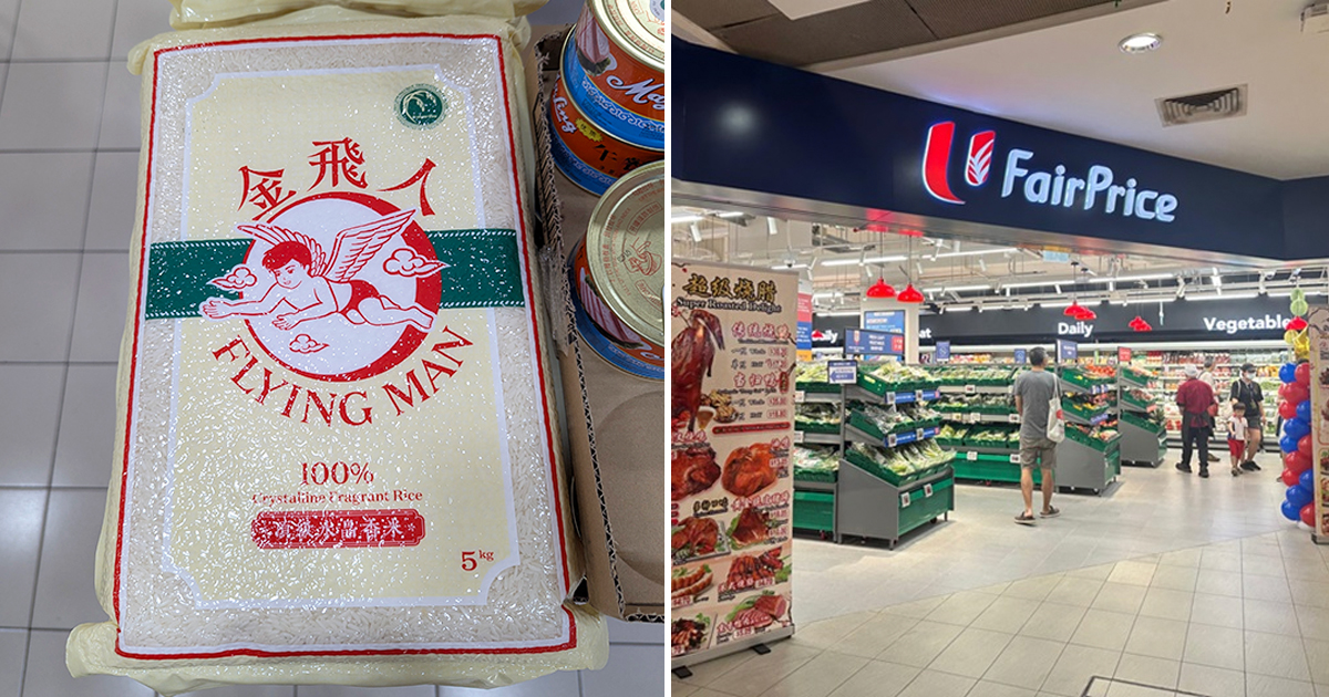 Stock Up on Flying Man Crystalline Fragrant Rice 5kg at FairPrice for ...