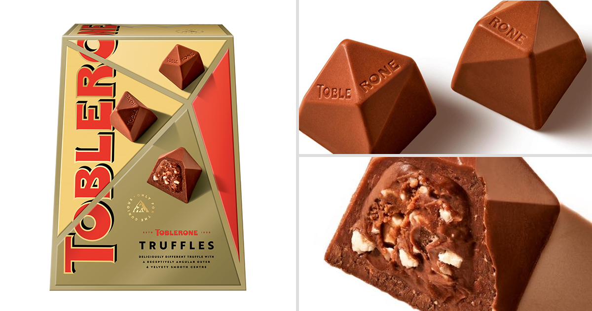 Bite-Sized Toblerone Truffles Debut in Singapore with a Bold New Take ...