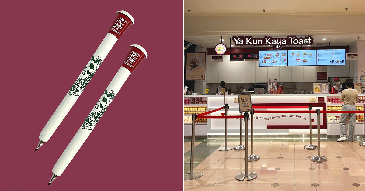 Ya Kun Kaya Toast Takashimaya Outlet Reopens with FREE Pen Giveaway ...