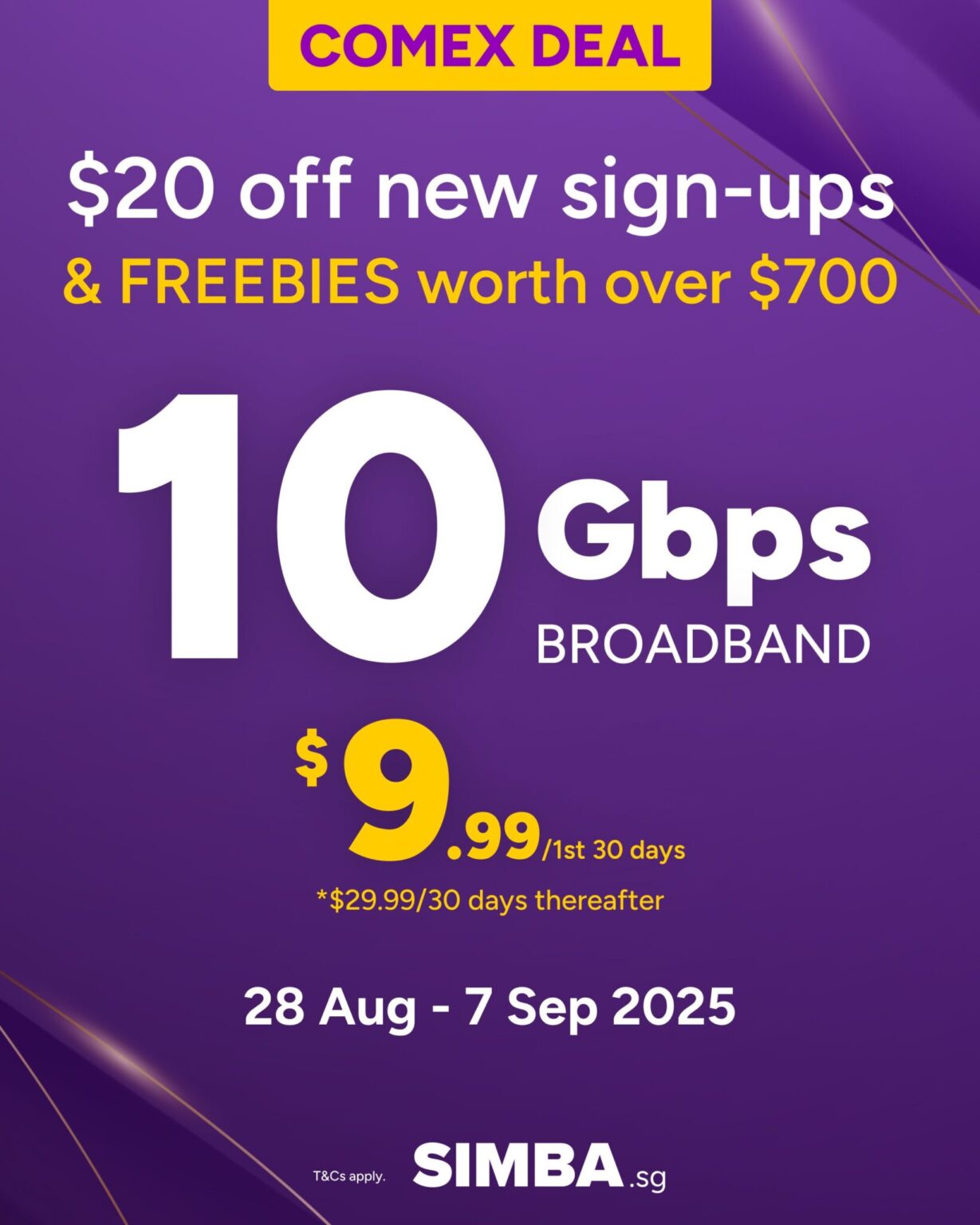 SIMBA is Making Waves at COMEX 2025: Exclusive Broadband & Mobile Deals ...