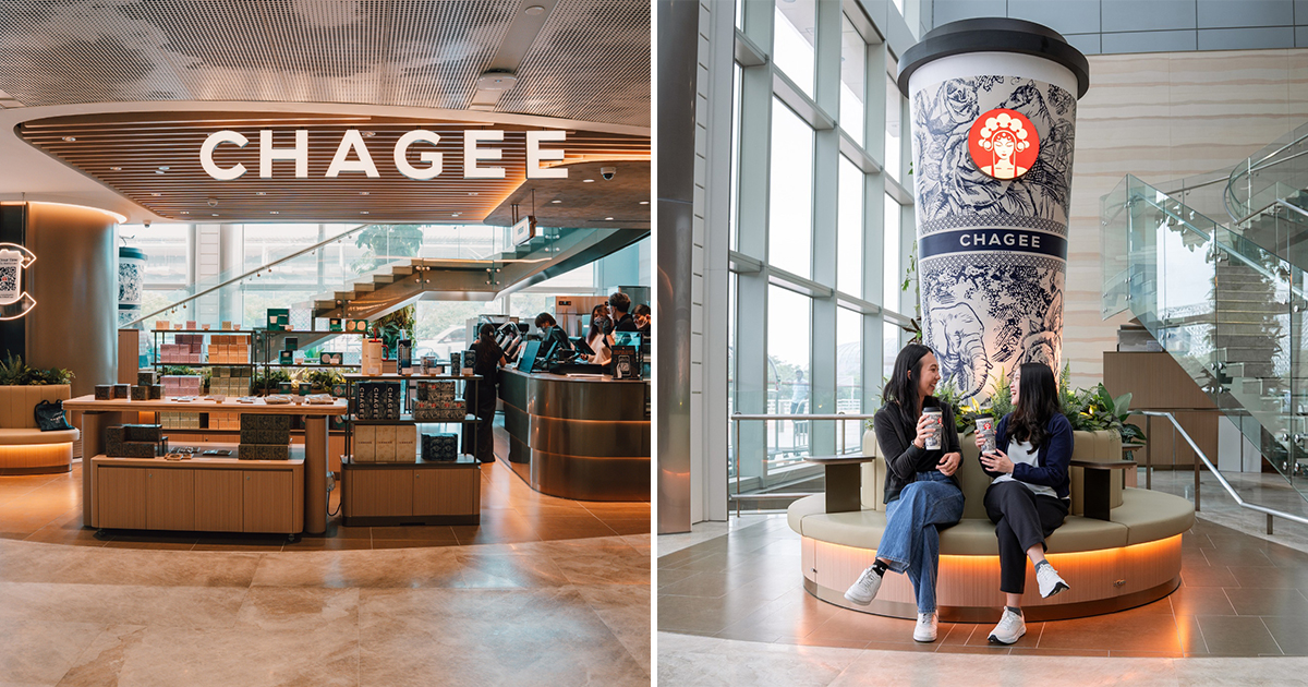 CHAGEE Lands at Changi Airport Terminal 2 with Signature Brews and ...