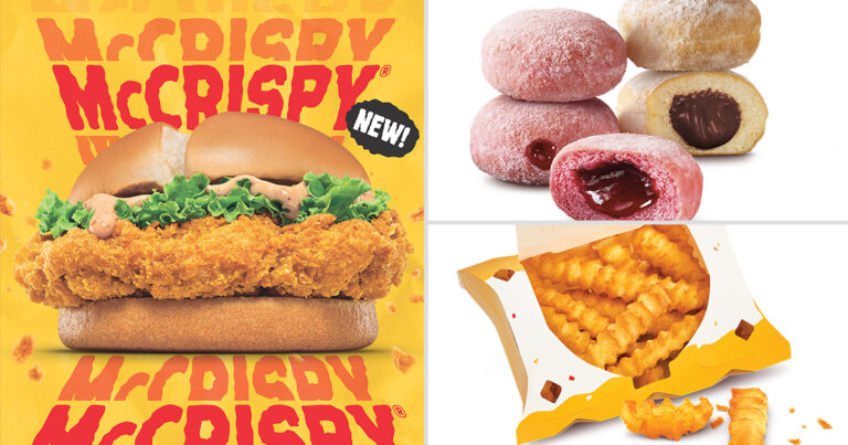 McDonald's Launching New McCrispy Burger, Crinkle Cut Fries, Yuan-Yang ...