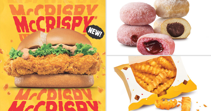 McDonald's Launching New McCrispy Burger, Crinkle Cut Fries, Yuan-Yang ...