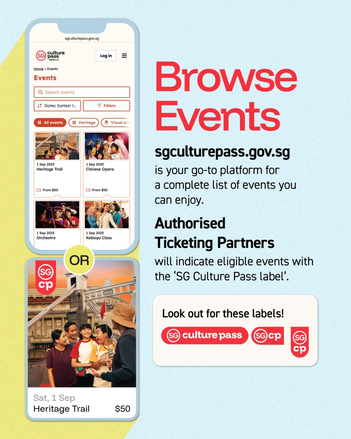 All Singaporeans Aged 18 & Above to Receive S$100 SG Culture Pass from Sept 1 - Here's How to ...