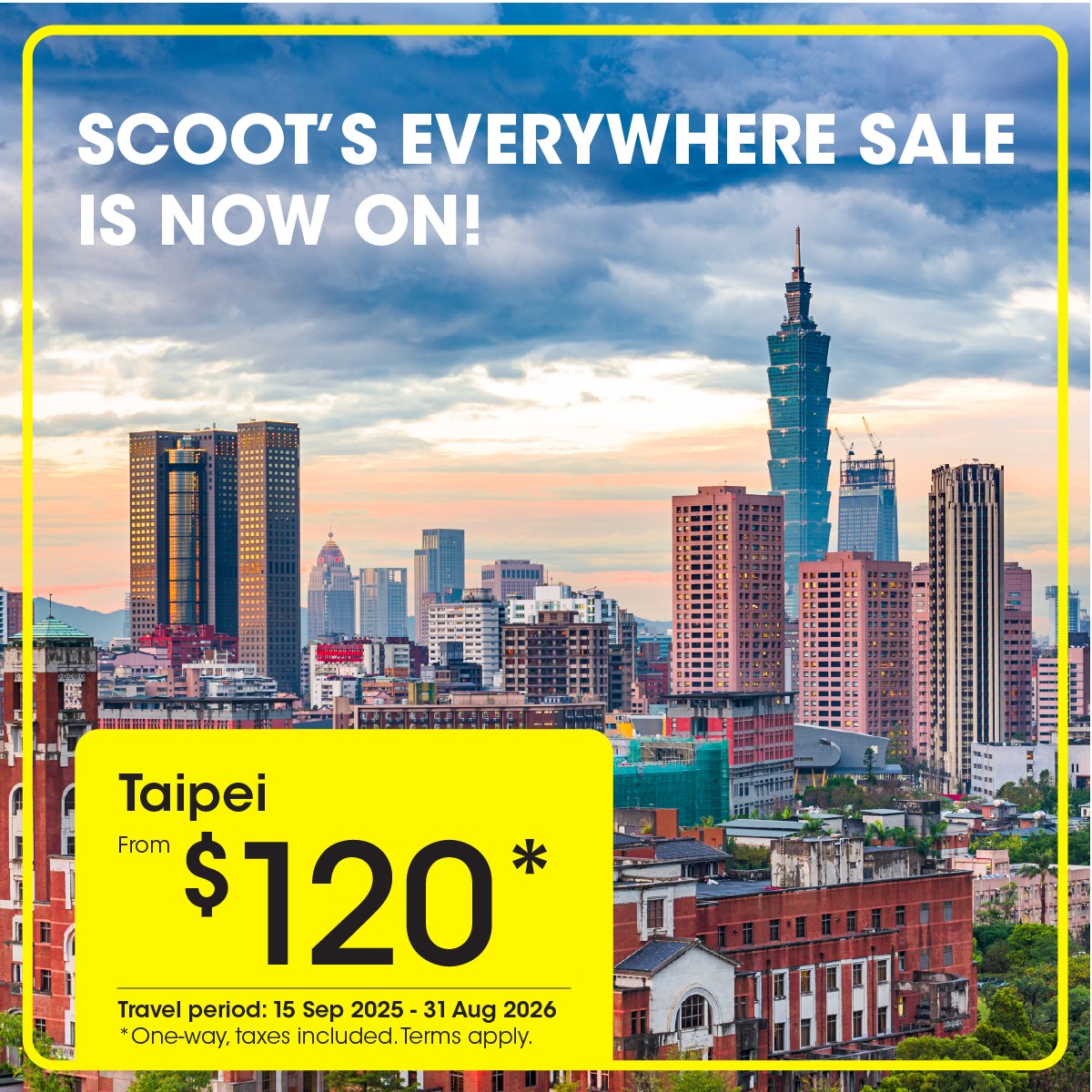 Scoot Launches its Biggest Everywhere Sale with Promo Fares from S$70 ...
