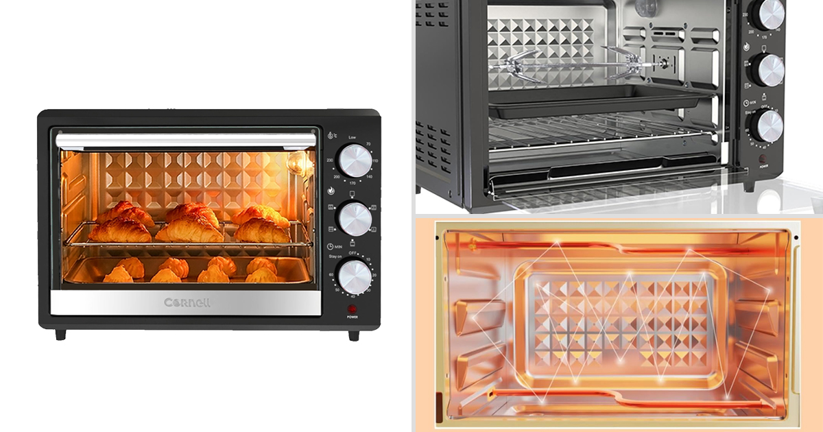 Grab the Cornell 30L Countertop Electric Oven for Only S$29 on Amazon S ...