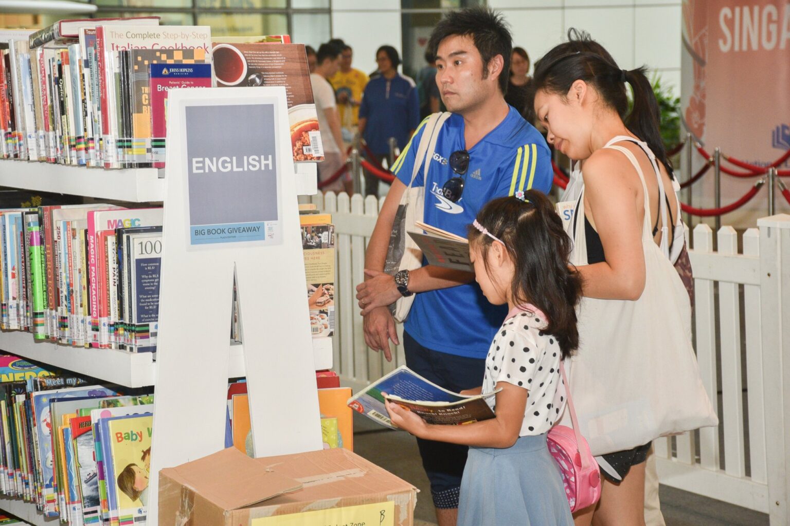 60,000 Pre-Loved Books Up for Grabs at National Library Board 10th Big ...