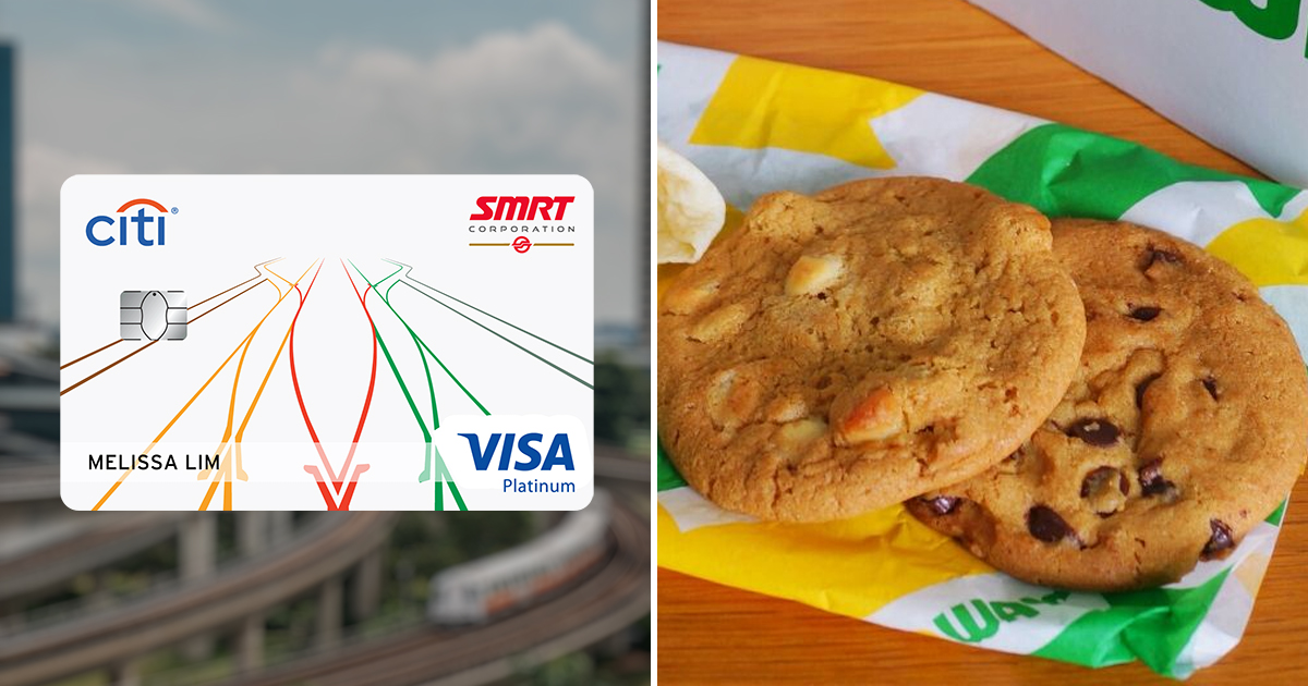 Citi SMRT Card Celebrates 20th Year Partnership with 2 Subway Cookies ...