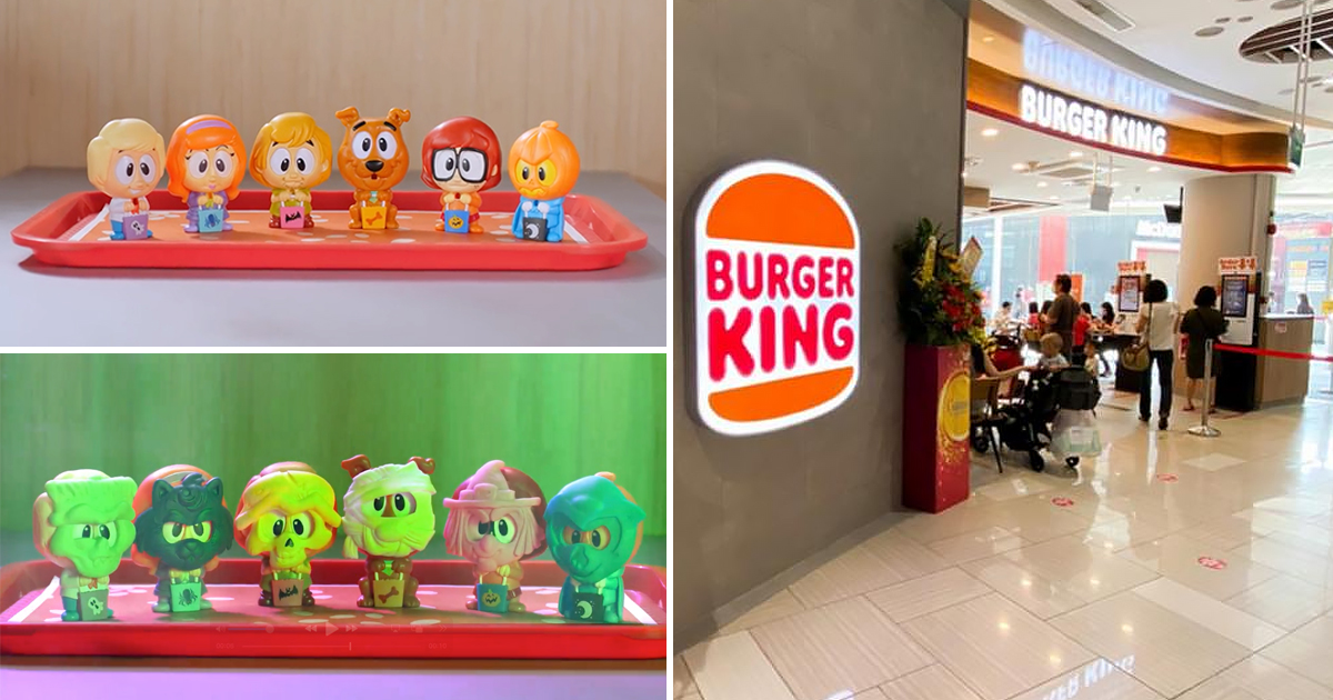 Burger King S'pore Launches Scooby-Doo Toys with King Jr. Meal - 6 Characters to Collect Till ...