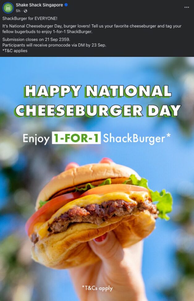 Shake Shack’s 1-FOR-1 ShackBurger Deal is Here for National ...