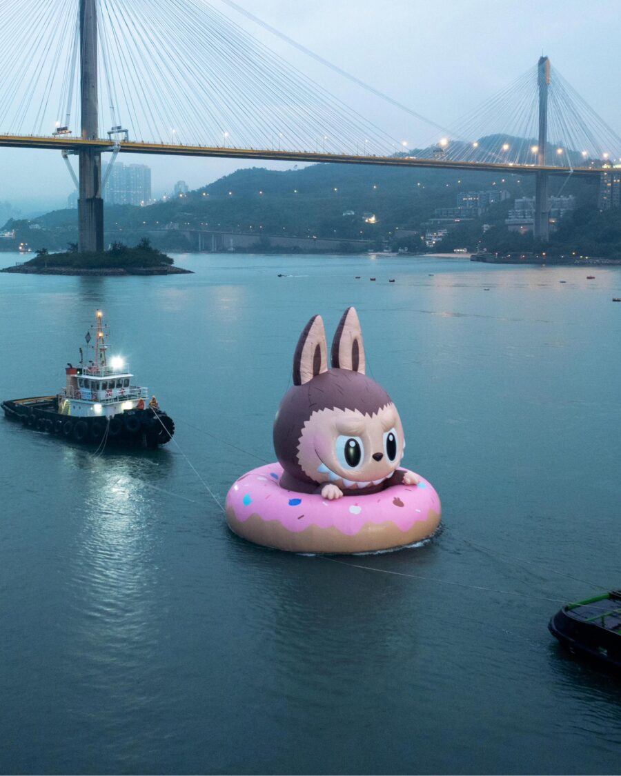 Water Parade in HK Brings Doraemon, LABUBU, and Other Giant Inflatables ...