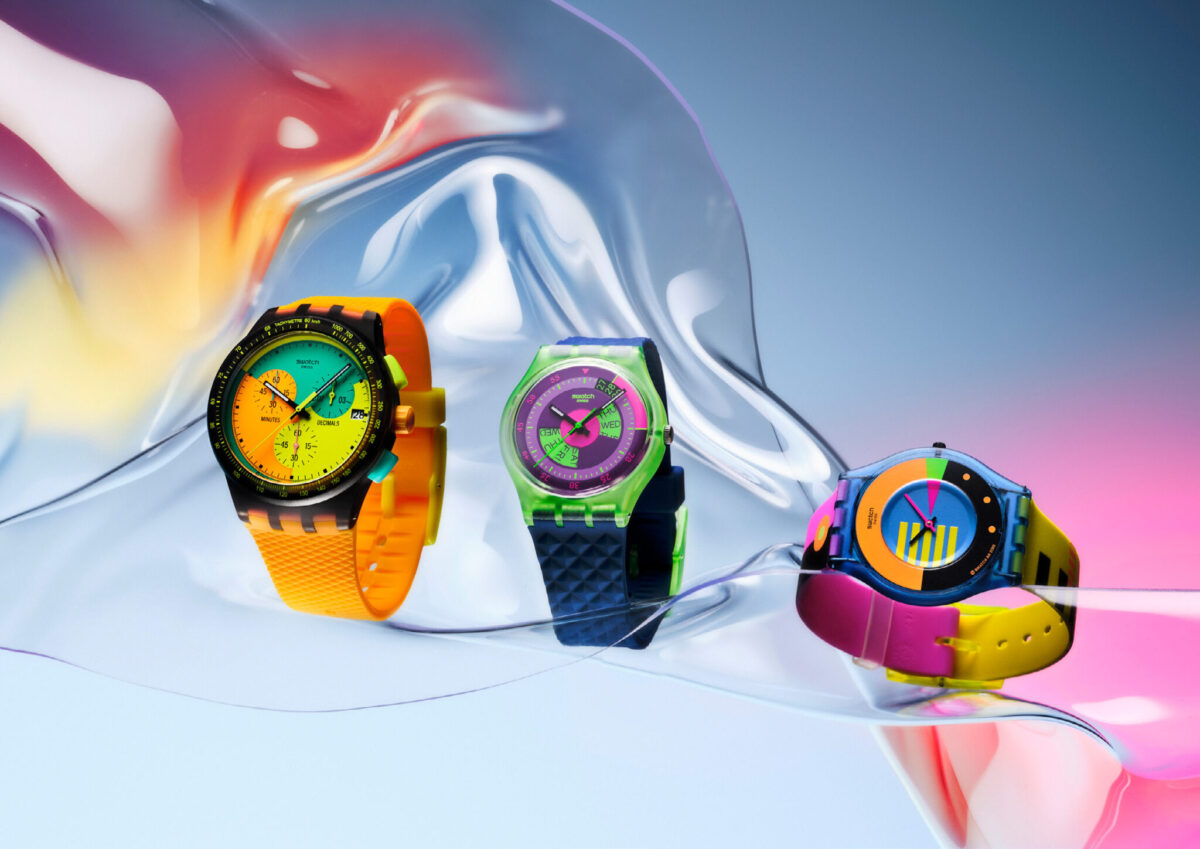 Swatch NEON Collection Arrives in S’pore with ‘80s and ‘90s Retro ...