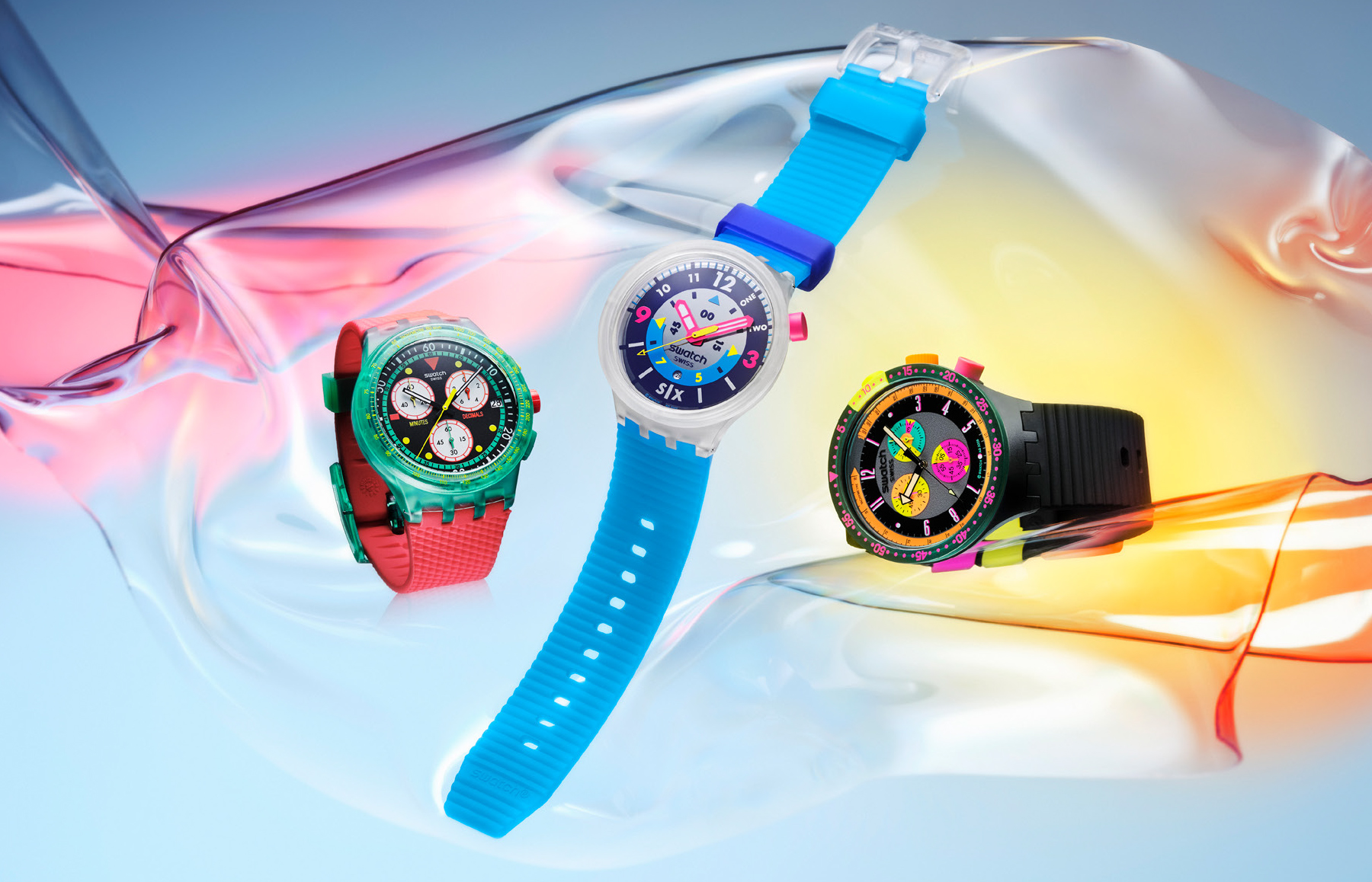 Swatch NEON Collection Arrives in S’pore with ‘80s and ‘90s Retro ...