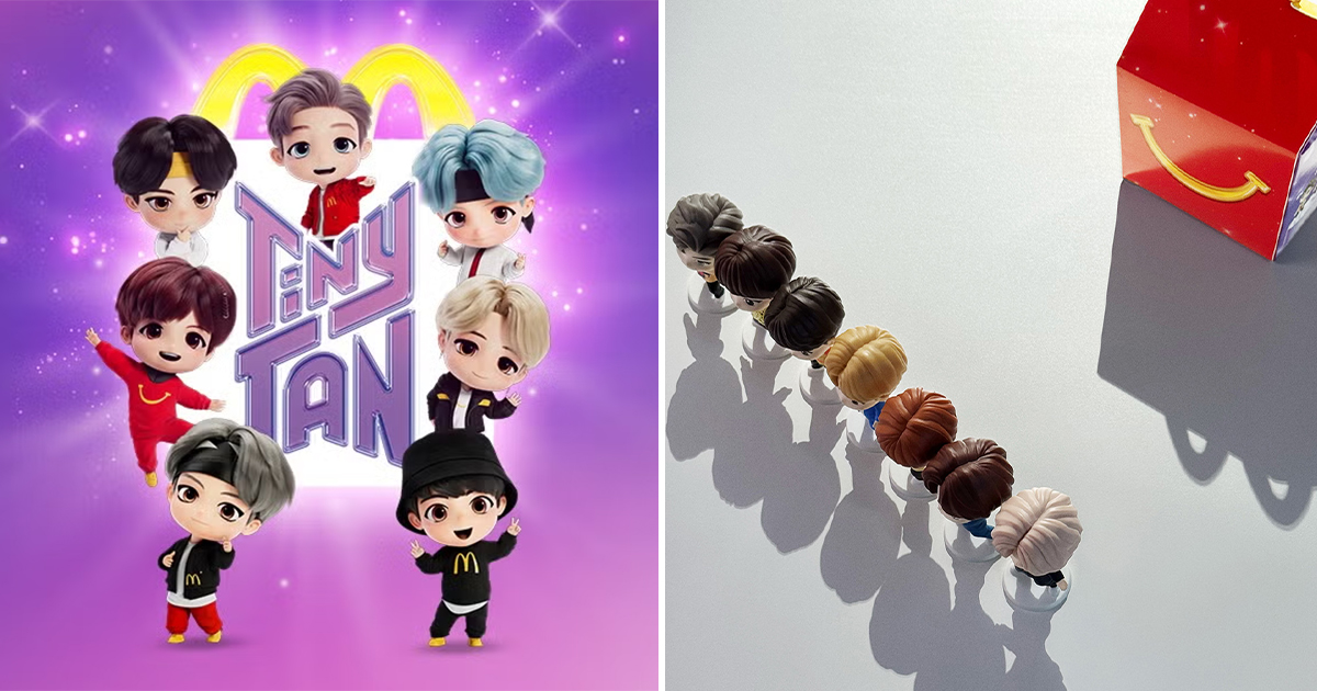 McDonald’s Singapore Launches All-New TinyTAN Happy Meal Toys in Blind ...