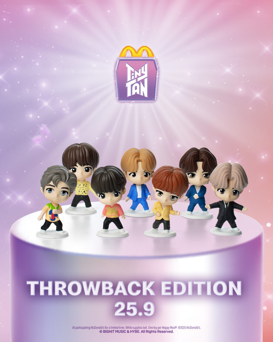 McDonald’s Singapore Launches All-New TinyTAN Happy Meal Toys in Blind Boxes from September 25 ...