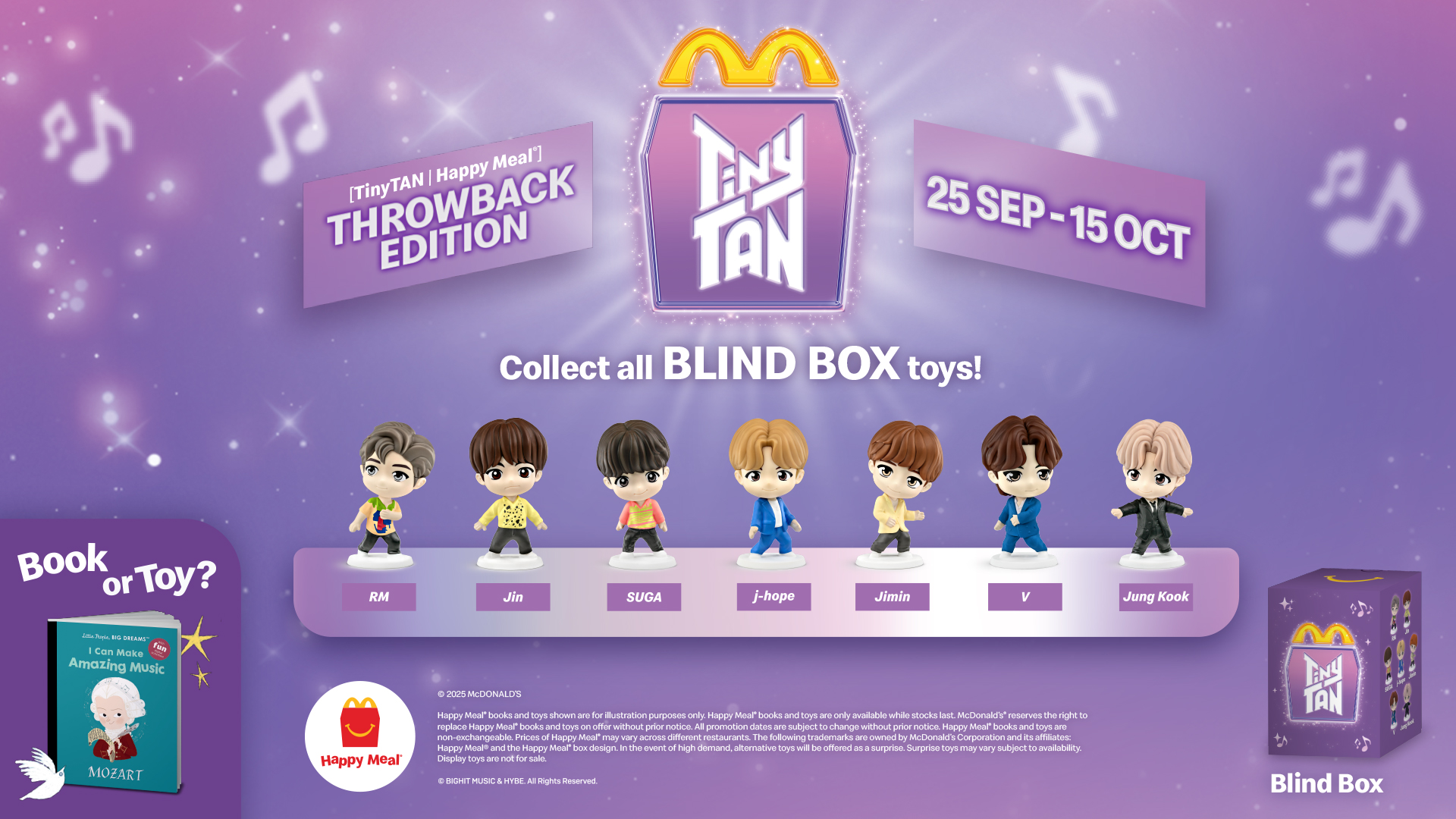 McDonald’s Singapore Launches All-New TinyTAN Happy Meal Toys in Blind ...