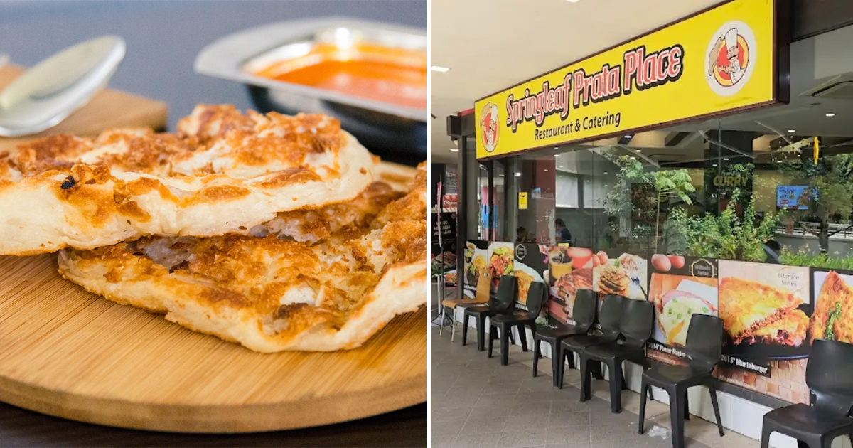 Springleaf Prata Place Giving FREE 2x Plain Prata in Michelin Guide ...
