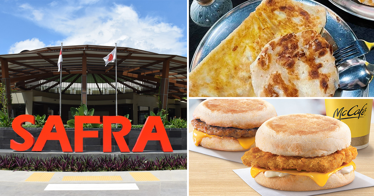 SAFRA Members Can Redeem FREE Breakfast Treats Across All Clubhouses ...
