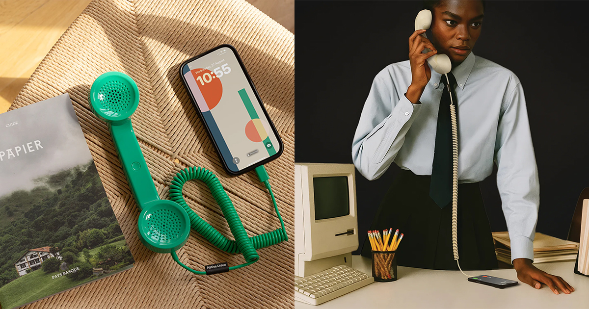 Native Union's Retro-Inspired POP Phone Brings Back the Joy of Talking ...