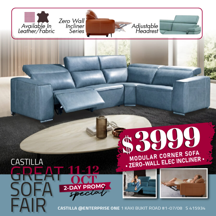 Castilla Great Sofa Fair Returns for 2 Days Only on Oct 11 & 12 with ...