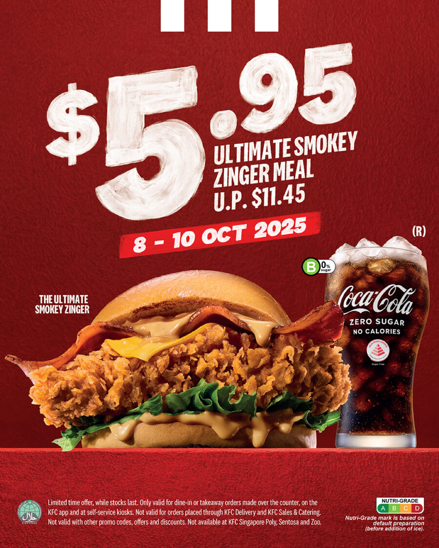KFC Singapore’s Ultimate Smokey Zinger Meal Makes a Comeback — Enjoy It ...