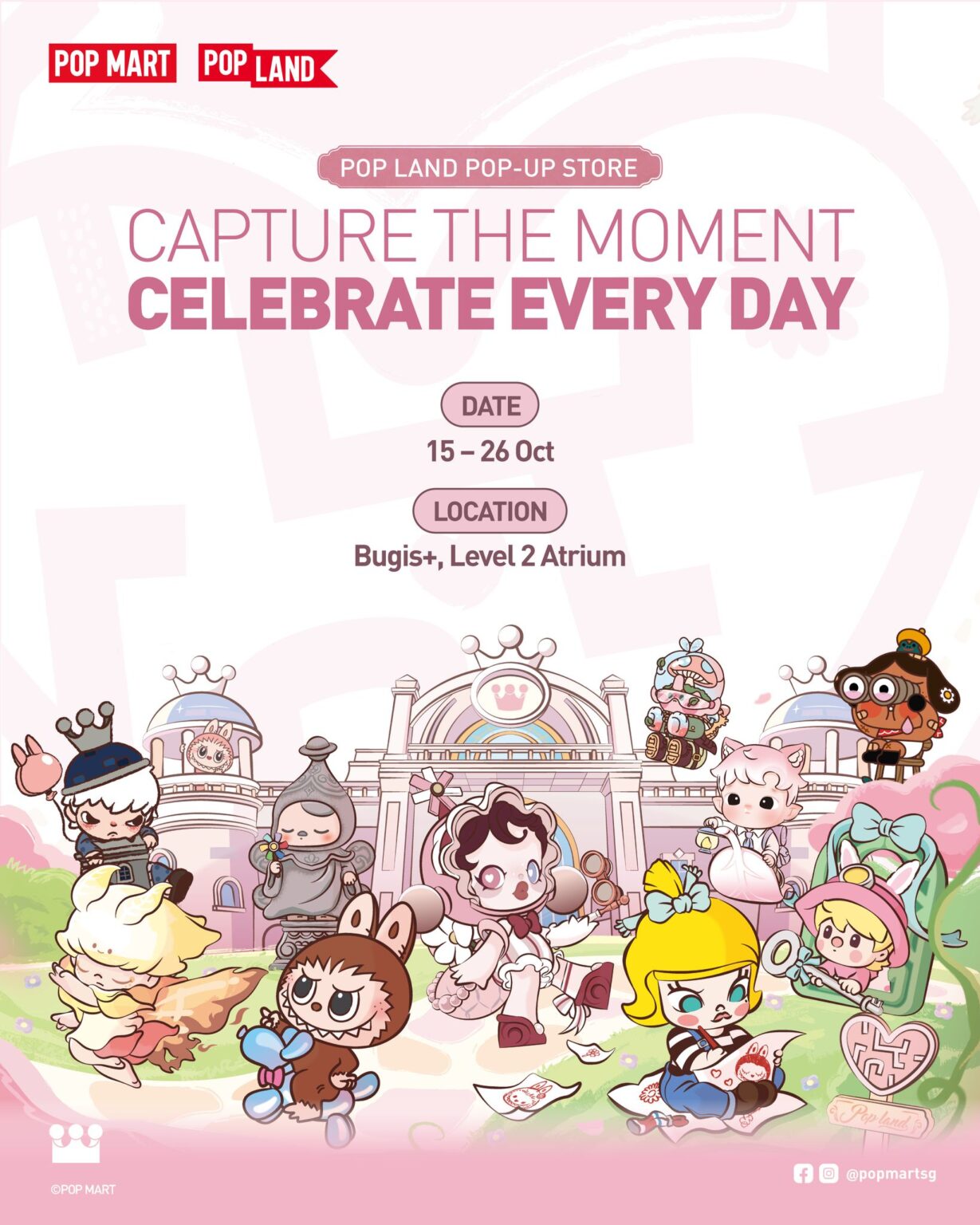 POP MART to Launch First Overseas POP LAND Pop-Up Store at Bugis+ in ...