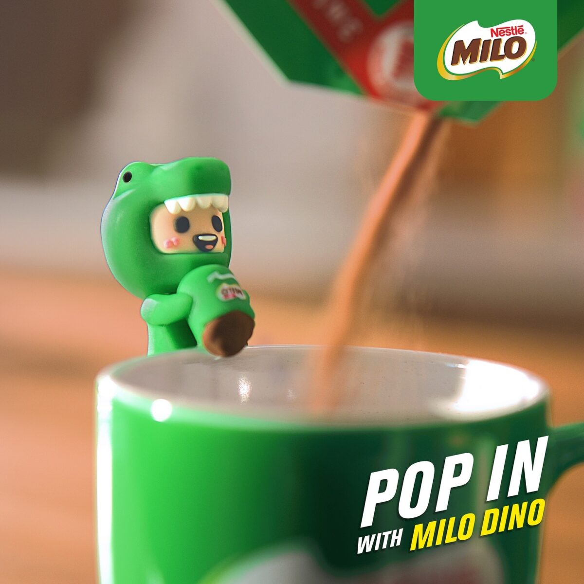 Kopitiam Giving Away FREE MILO Cup Clips with S$4.80 Black Sesame Toast ...