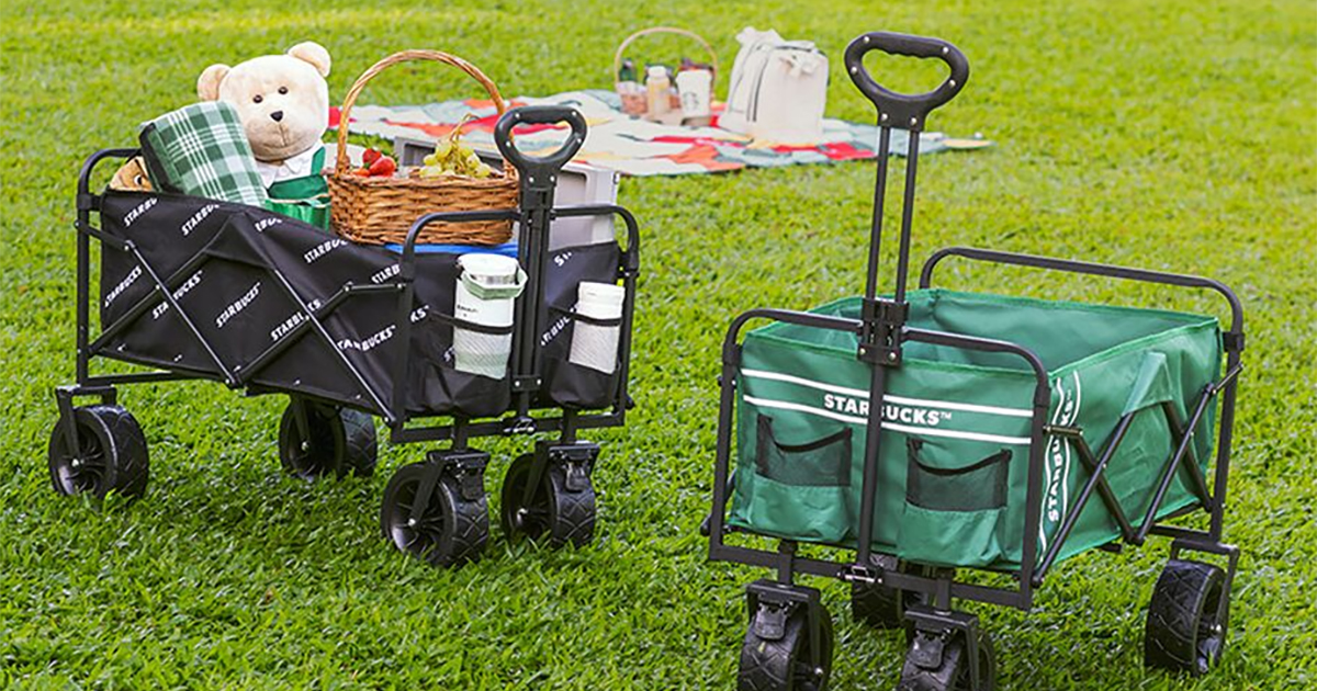 Starbucks Launching Exclusive Folding Wagon Bundle with FREE Vouchers ...