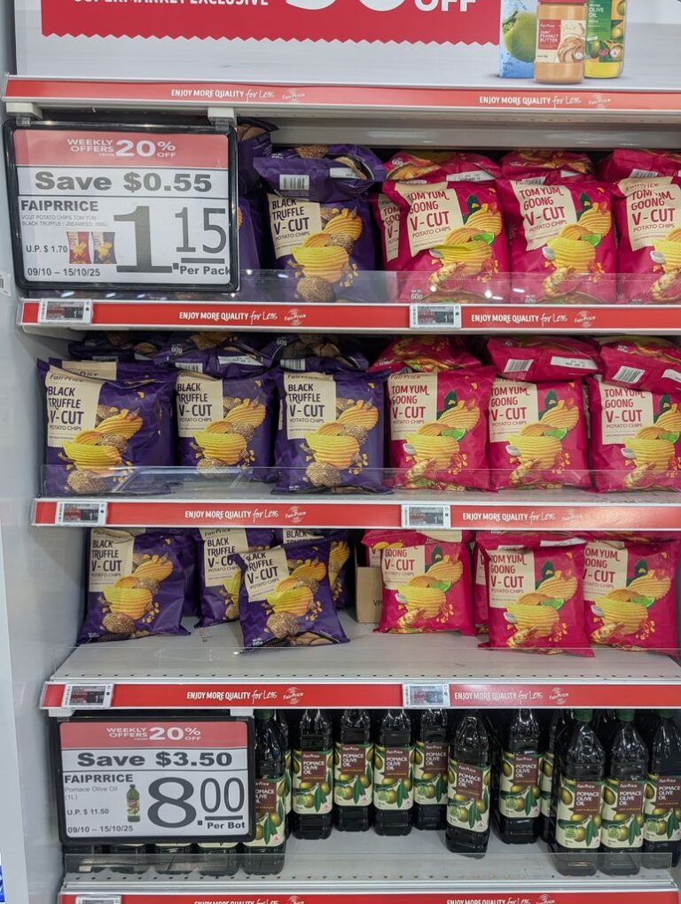 FairPrice Launches New Crinkle V-Cut Potato Chips with Truffle and Tom ...