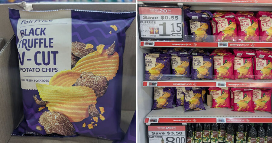 FairPrice Launches New Crinkle V-Cut Potato Chips with Truffle and Tom ...