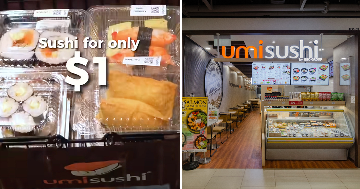 Sushi Lovers Rejoice: umisushi Rolls Out $1 Sushi Deals for Big Boss ...