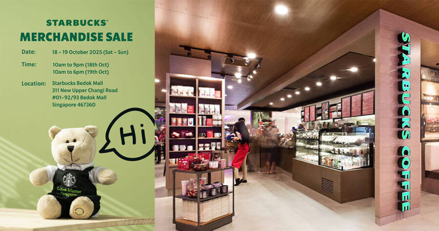 Starbucks Bedok Mall Hosts Limited-Time Merchandise Sale with Exclusive ...