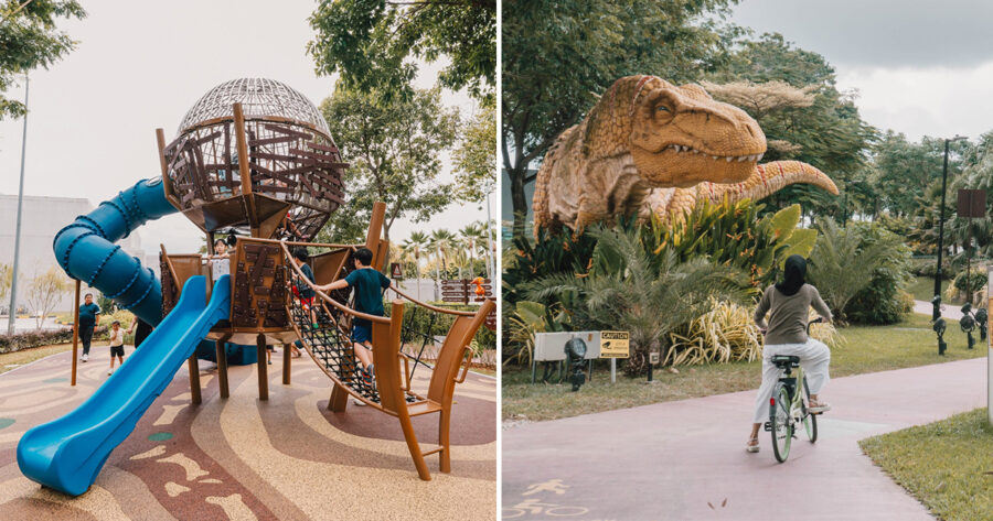 Changi Airport’s New Dino Nest Tower Playground Comes with a 4-Metre ...