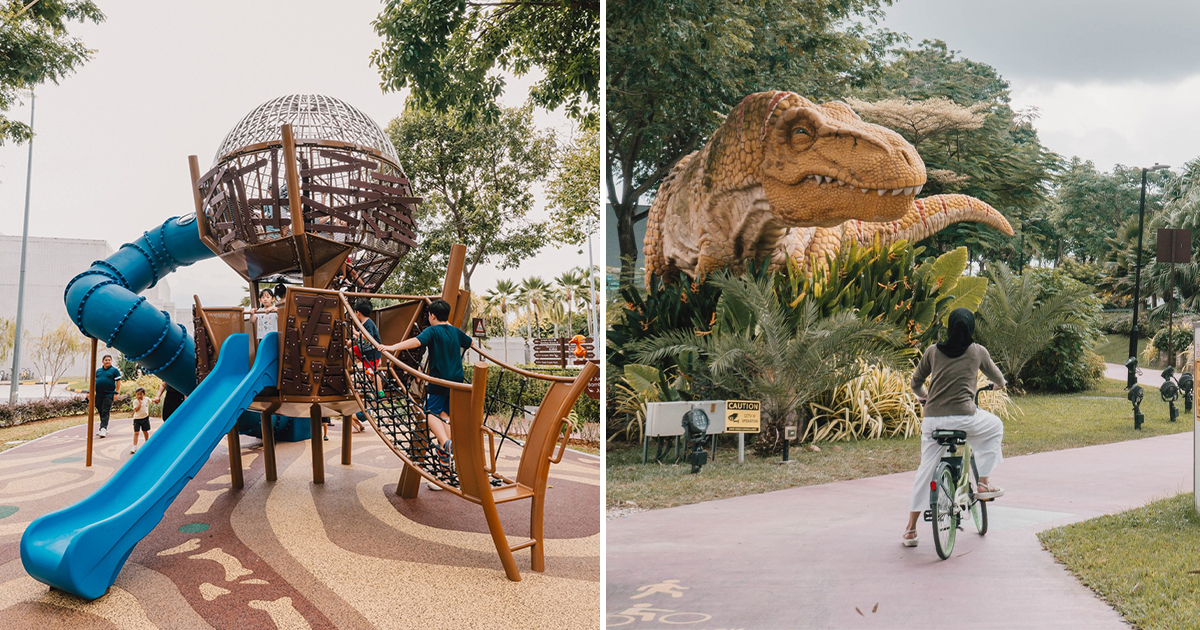 Changi Airport’s New Dino Nest Tower Playground Comes with a 4-Metre ...