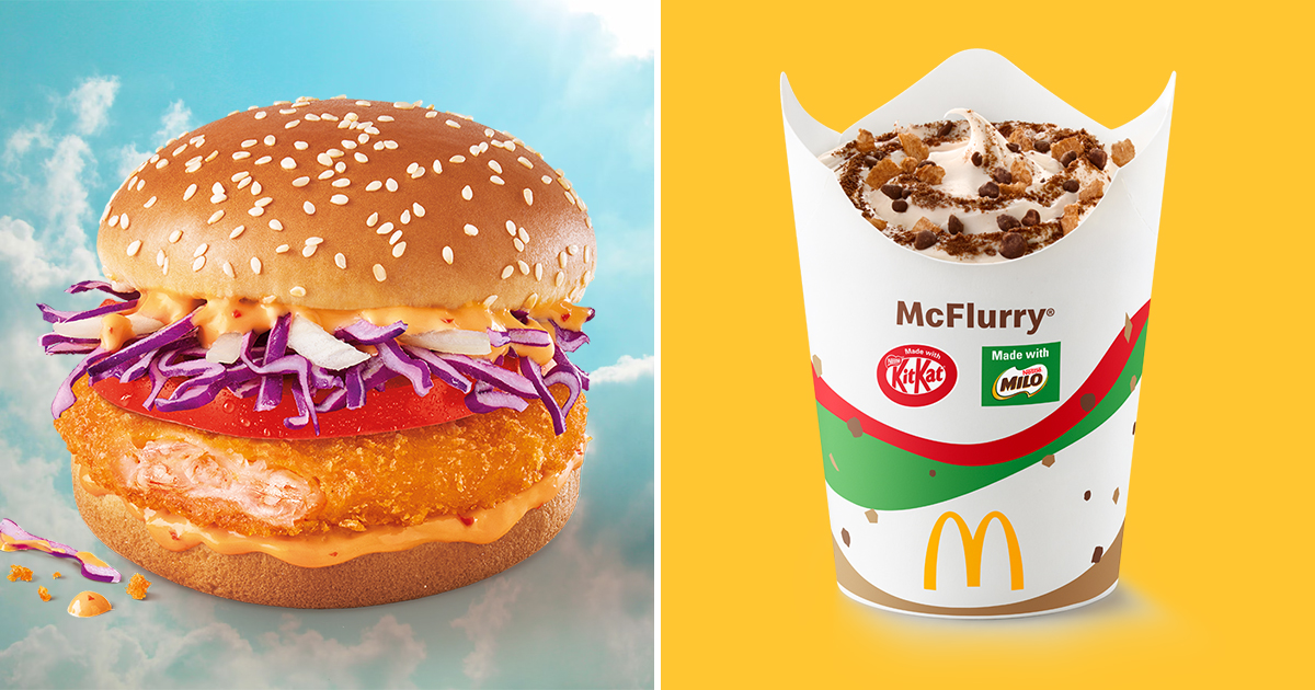 McDonald’s Launching Thai-Inspired Tom Yum Burgers and KITKAT MILO ...