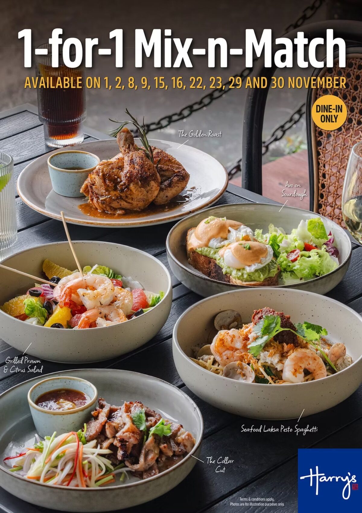 Harry’s Singapore Serves Up a Month-Long 1-FOR-1 Weekend Treat This ...