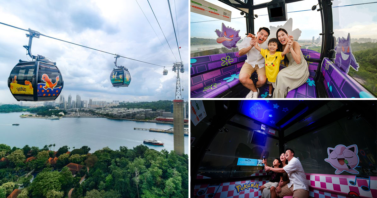Singapore Cable Car Launches Pokémon Day-to-Night Adventure with ...