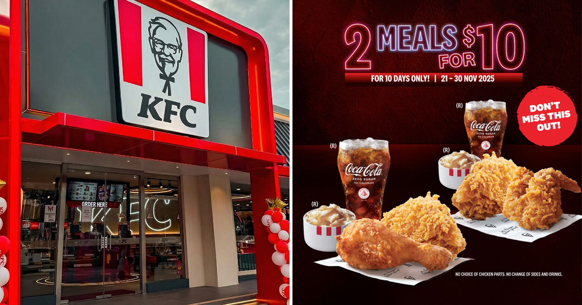 KFC Kallang Reopens With a Bold New Look and Launches 2 Meals for $10 ...